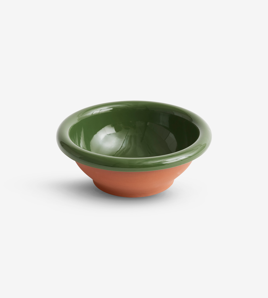 Barro Salad Bowl Small - Green by HAY | Shop designer homewares ...