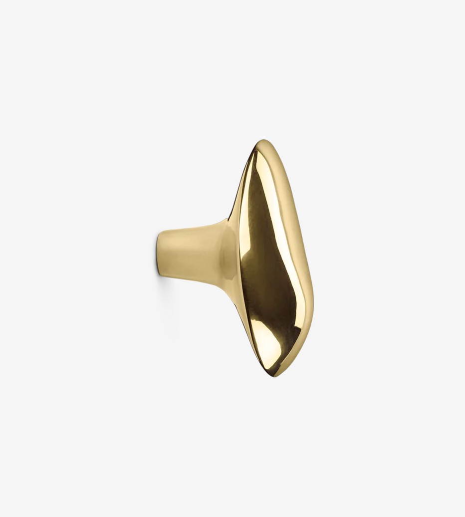 Chanterelle Hook - Brass by Ferm Living | Shop designer homewares ...