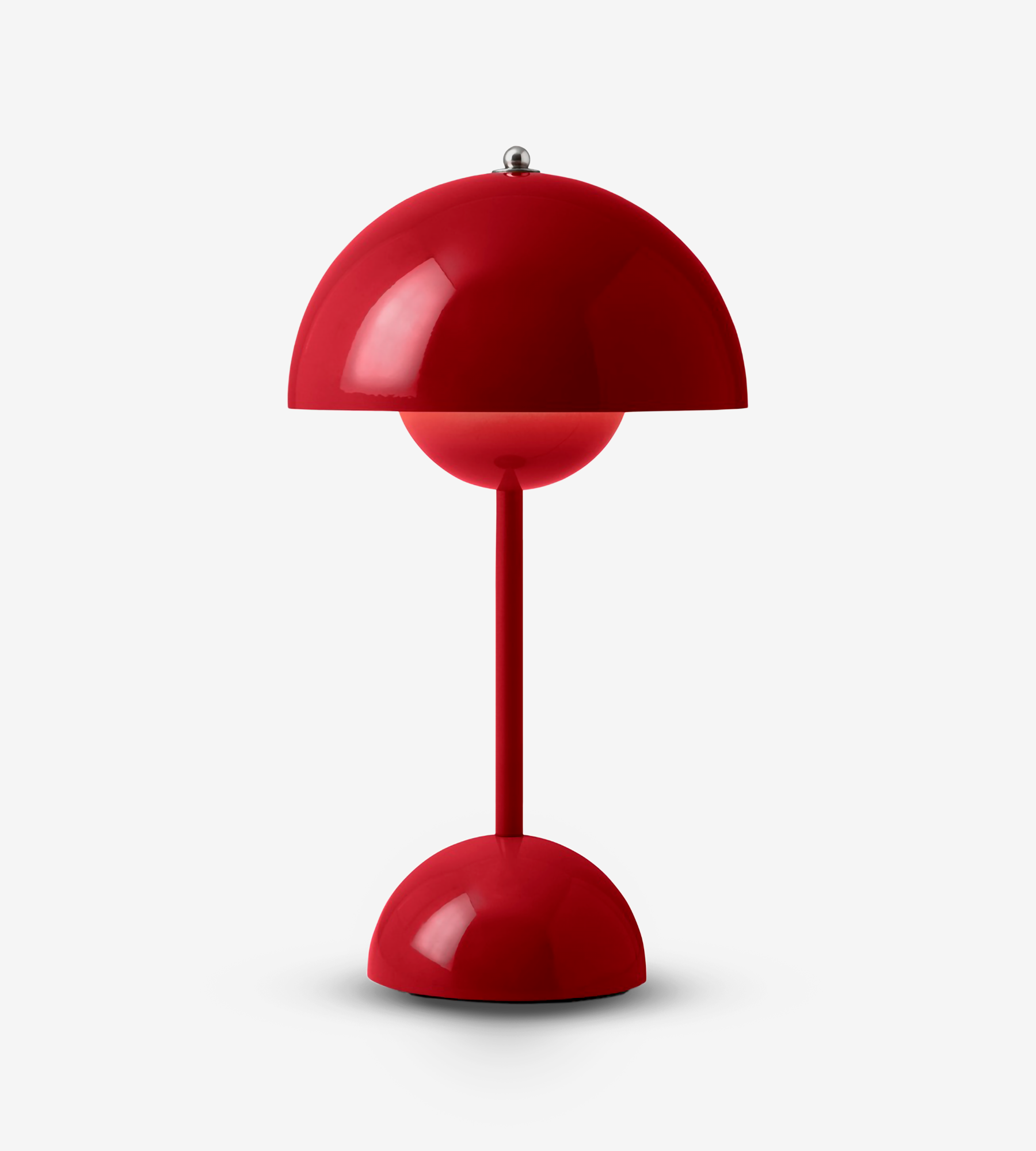 Flowerpot Portable Lamp VP9 - Vermilion Red by &Tradition | Shop ...