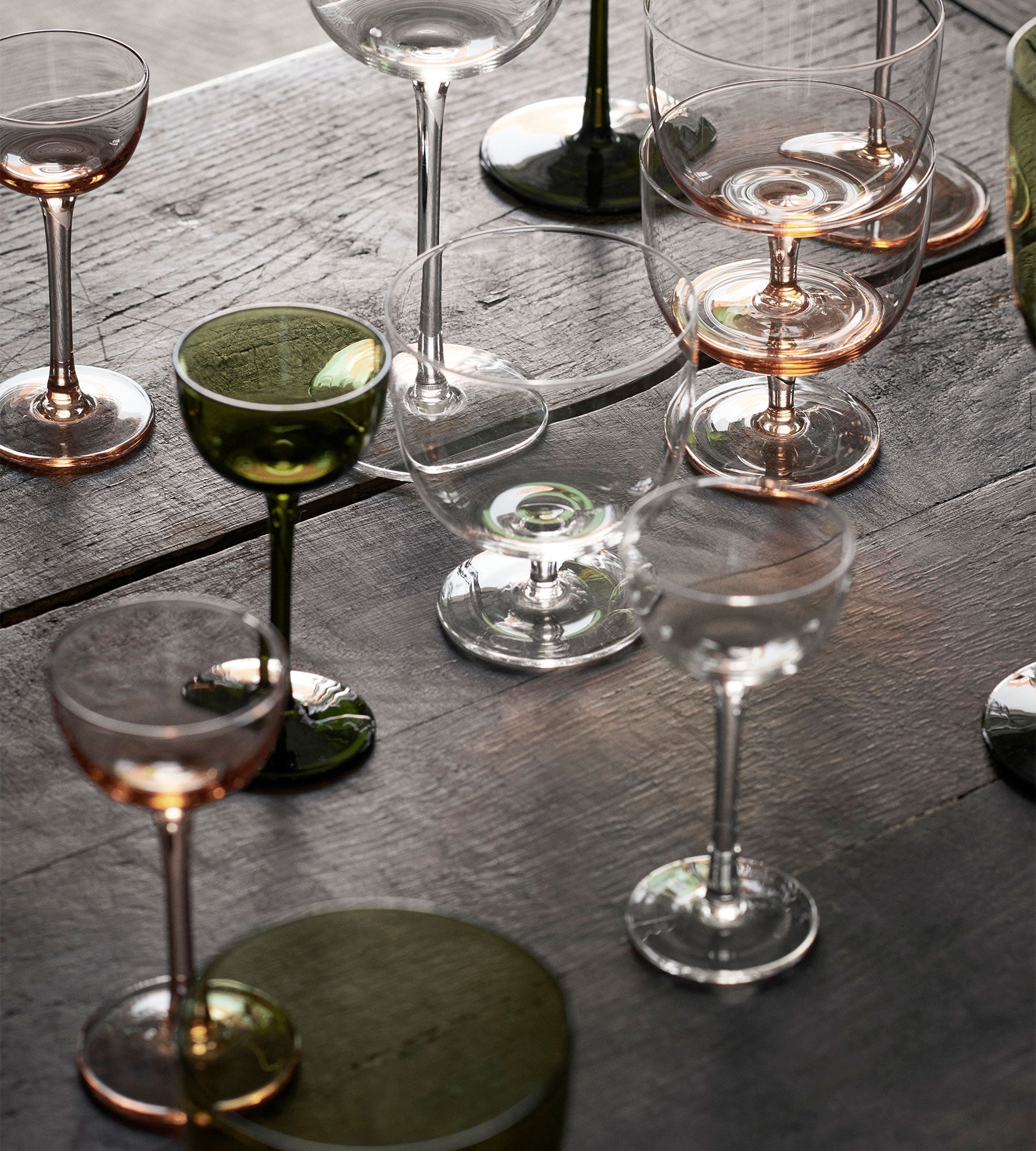 Host Liqueur Glasses - Moss Green (set of 4) by Ferm Living | Shop ...