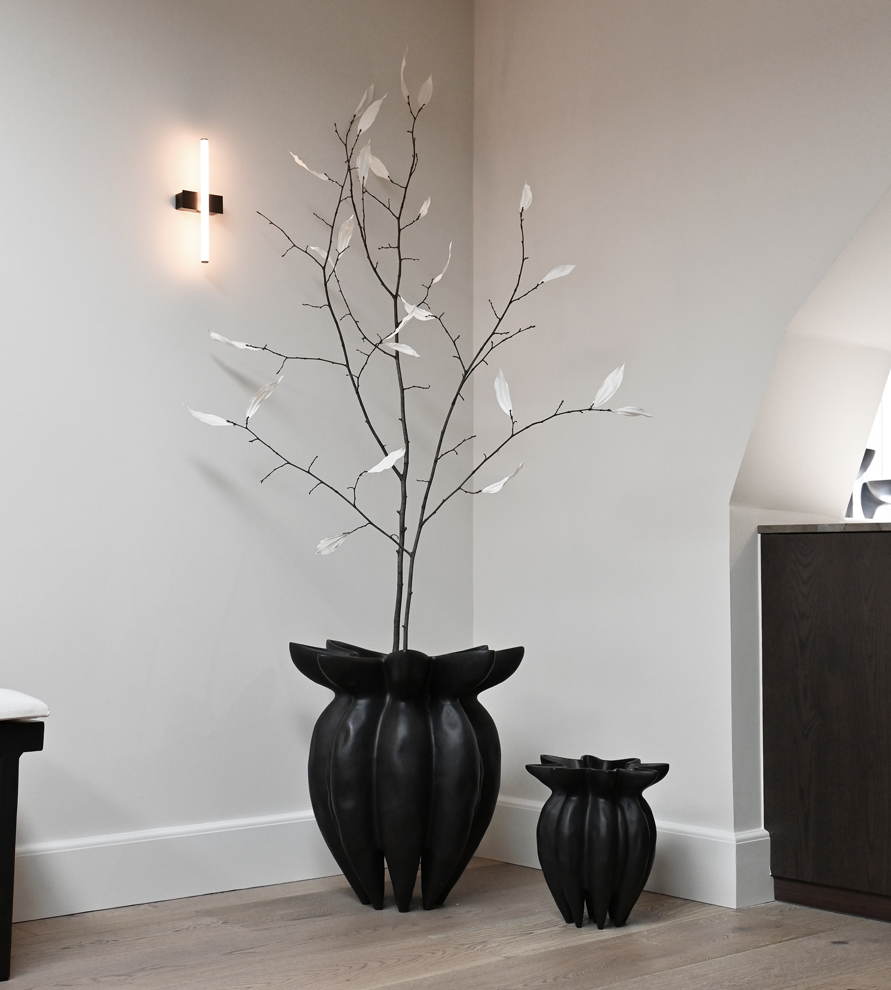 Lotus Vase Mini - Coffee by 101 Copenhagen | Shop designer homewares ...