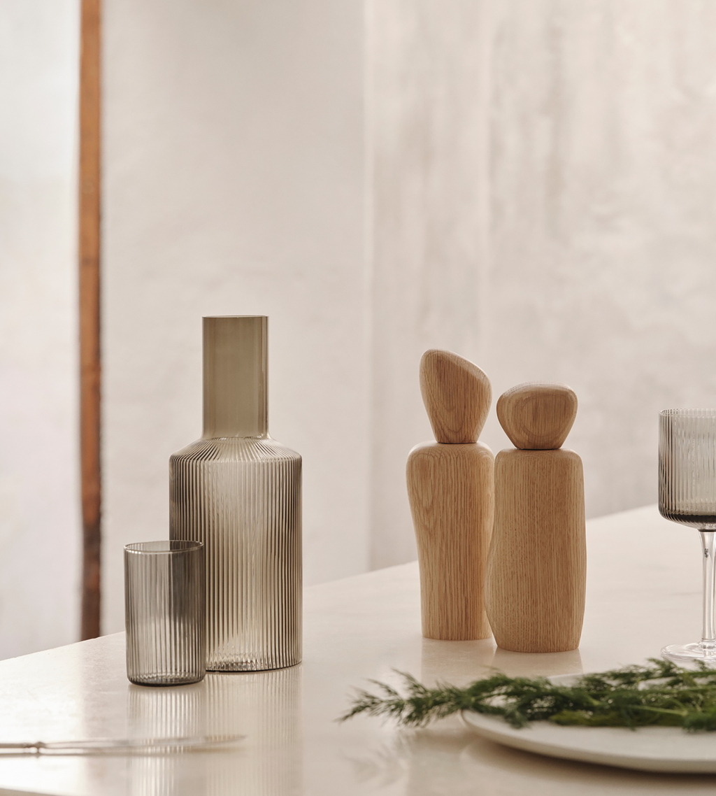 Pebble Grinder - Oak by Ferm Living | Shop designer homewares ...