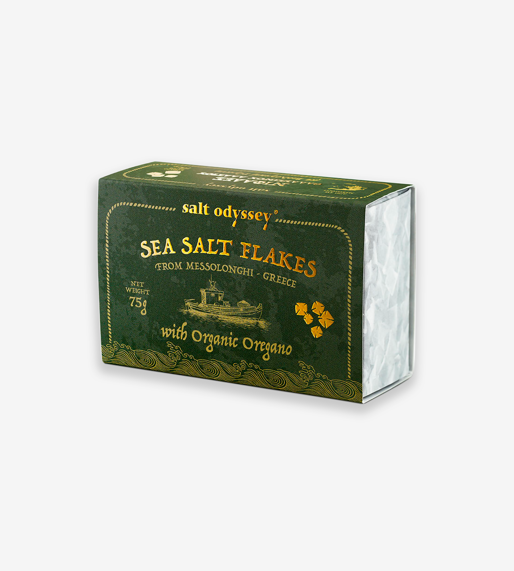 Sea Salt Flakes with Organic Oregano by Salt Odyssey | Shop designer ...