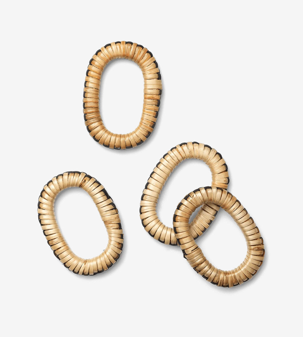 Weave Napkin Rings (set of 4) by ferm LIVING | Shop designer homewares ...
