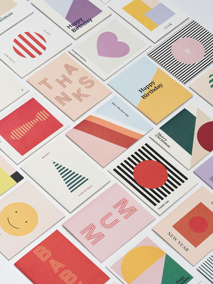 Good Luck Cubic Greeting Card by Lettuce | Shop designer homewares and ...